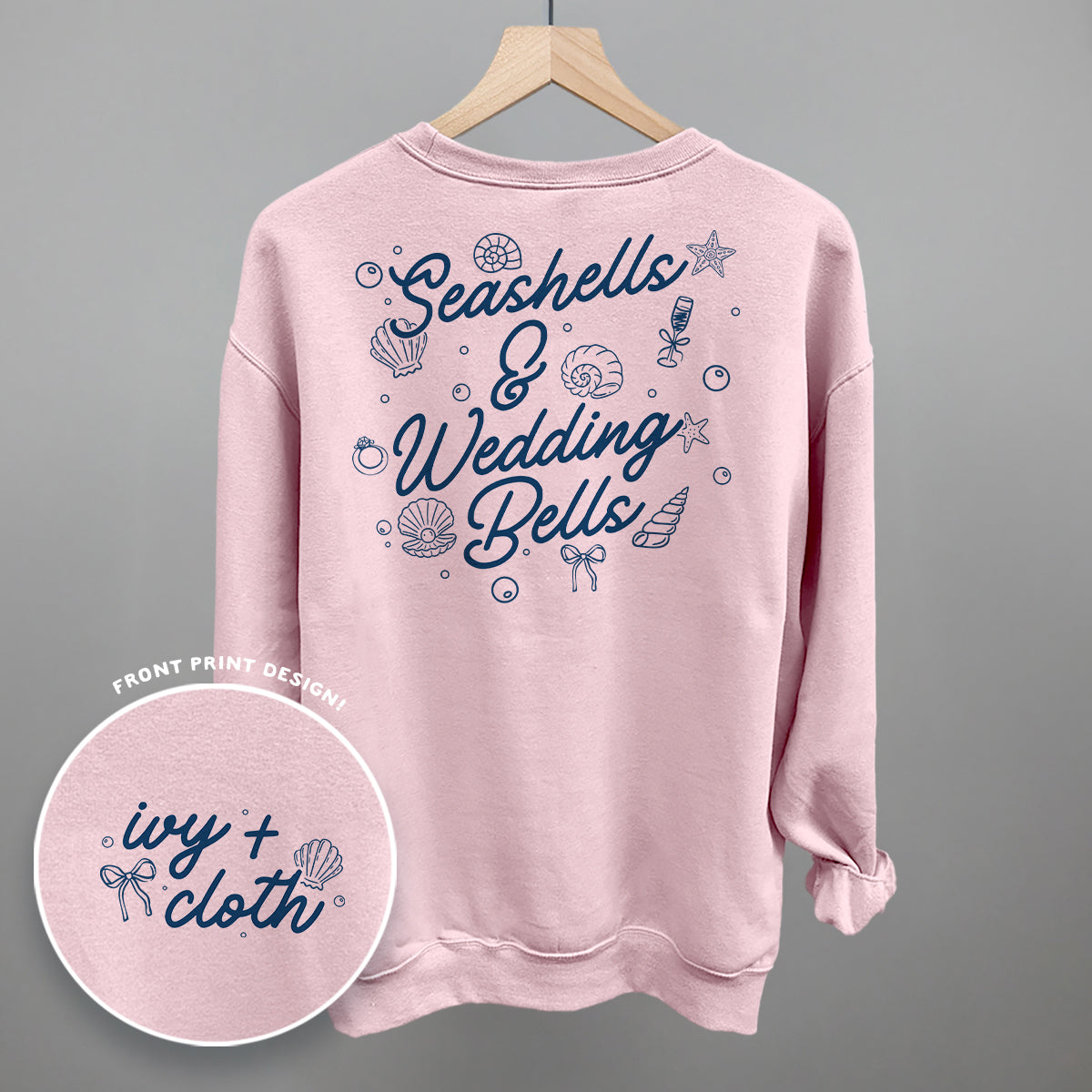 Seashells & Wedding Bells (Back Print) – Ivy + Cloth