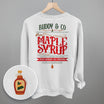 Buddy & Co Maple Syrup (Back Print) – Ivy + Cloth