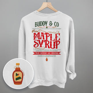 Buddy & Co Maple Syrup (Back Print) – Ivy + Cloth