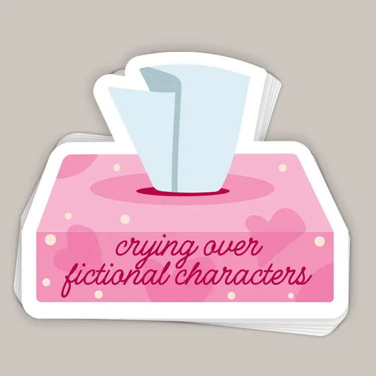 Crying Over Fictional Characters Decal – Ivy + Cloth
