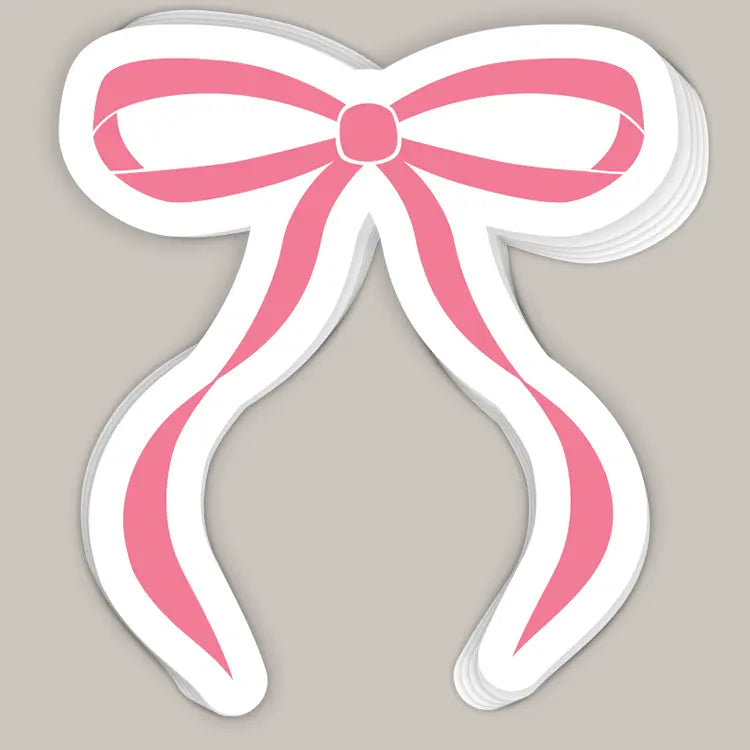 Pink Bow (Decal) – Ivy + Cloth