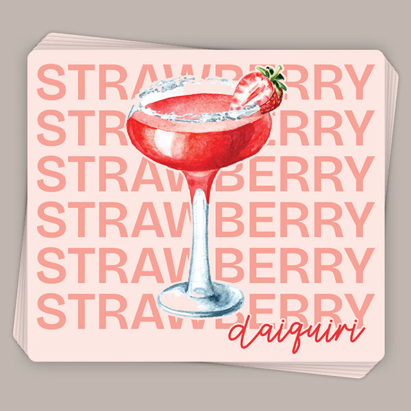Strawberry Daiquiri (Decal) – Ivy + Cloth