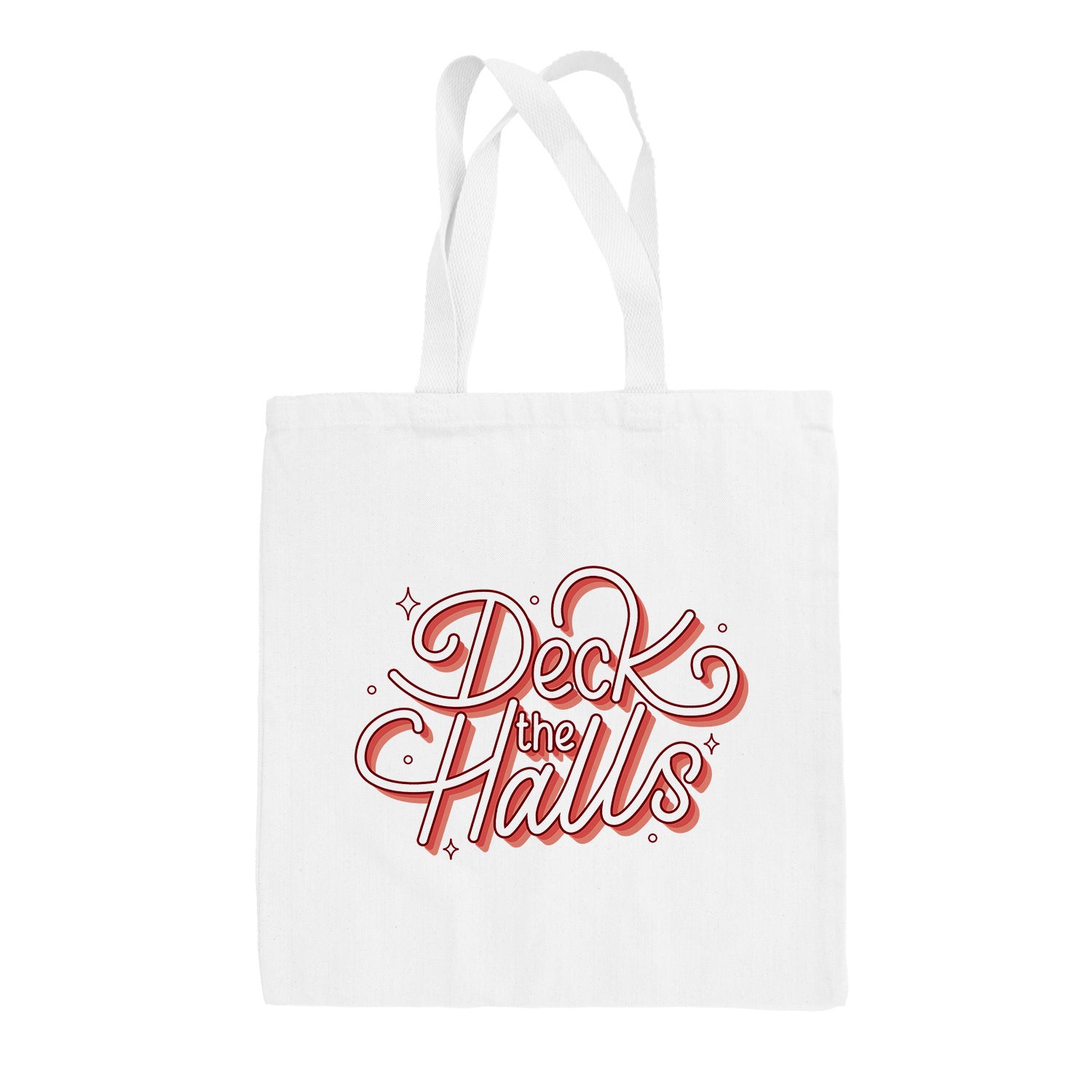 Deck The Hall Sparkle Script Tote Bag – Ivy + Cloth